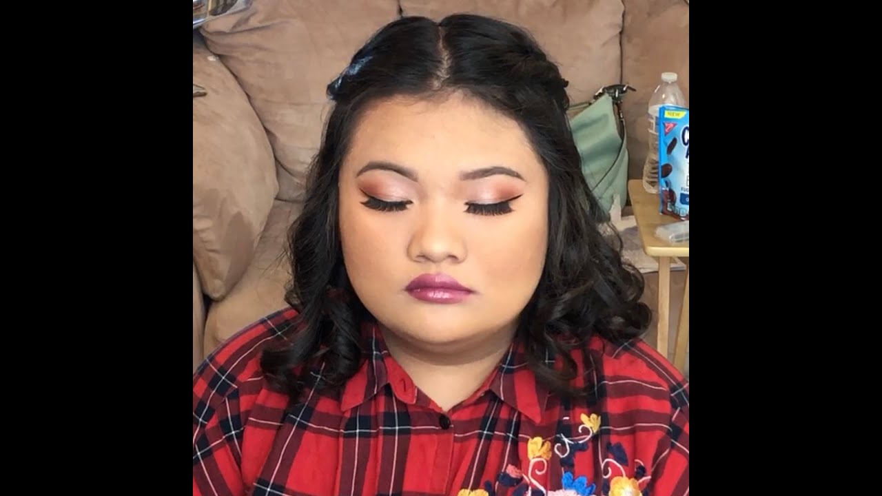 Client School Pageant Makeover - YouTube