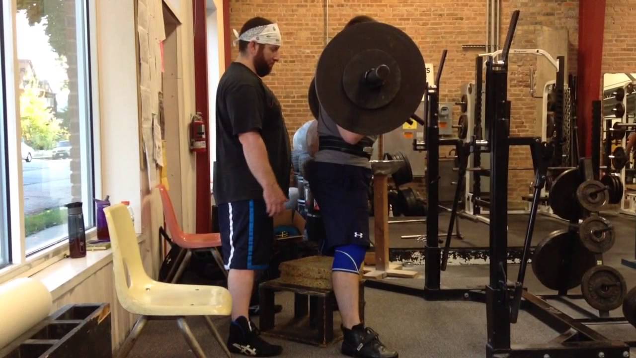 SSB Box Squat - YouTube