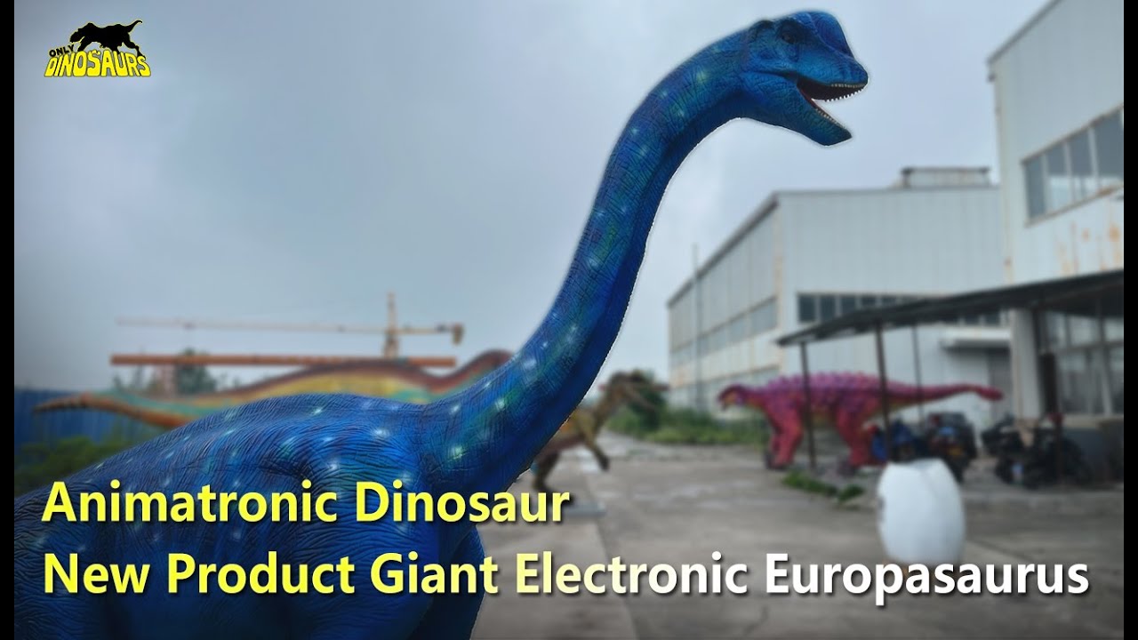 New Product Blue Giant Electronic Europasaurus | Animatronic Dinosaur ...
