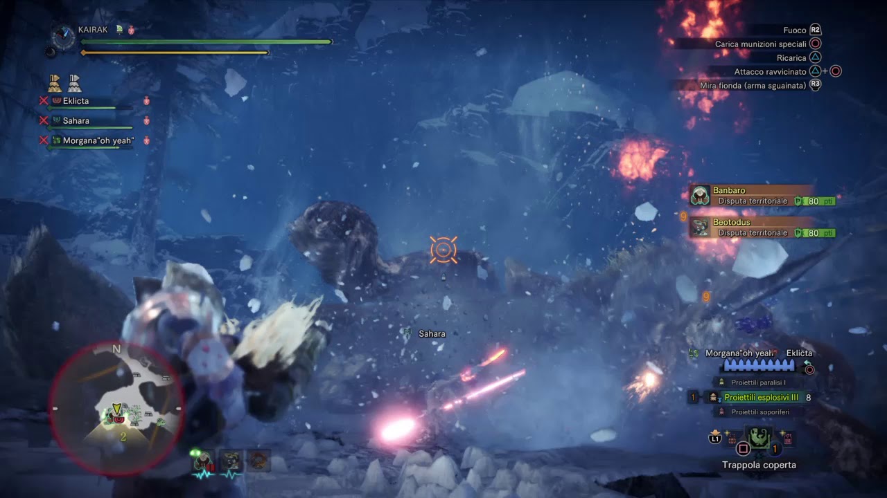 Monster Hunter World: Bambaro gambe all'aria - YouTube