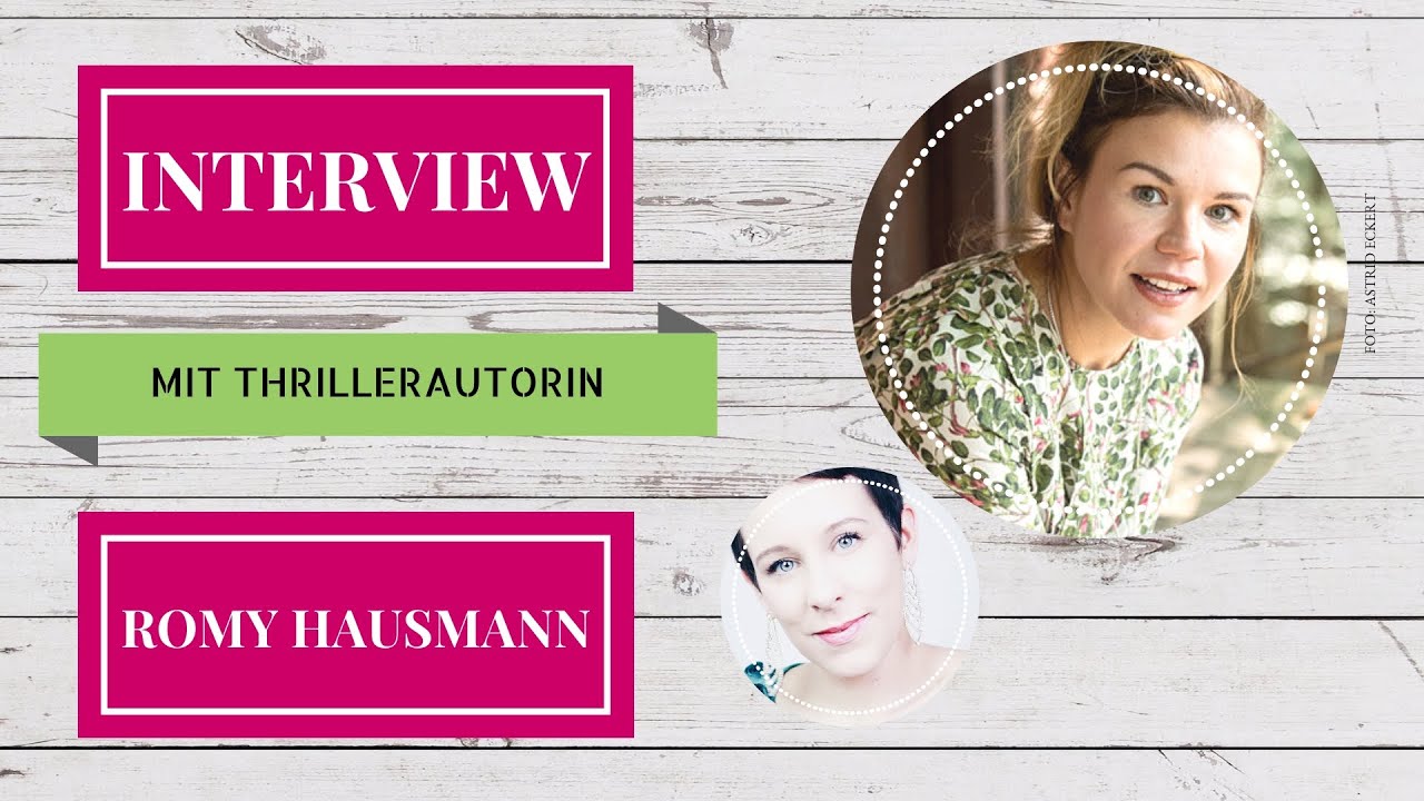 Interview mit Thrillerautorin Romy Hausmann | Vom Schreiben leben - YouTube