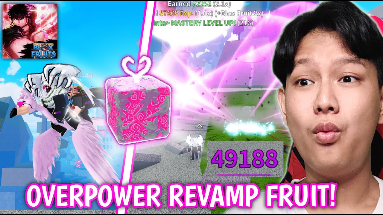 REVIEW LOVE FRUIT REVAMP & BUAH INI MENJADI SANGAT OVERPOWER! Blox ...