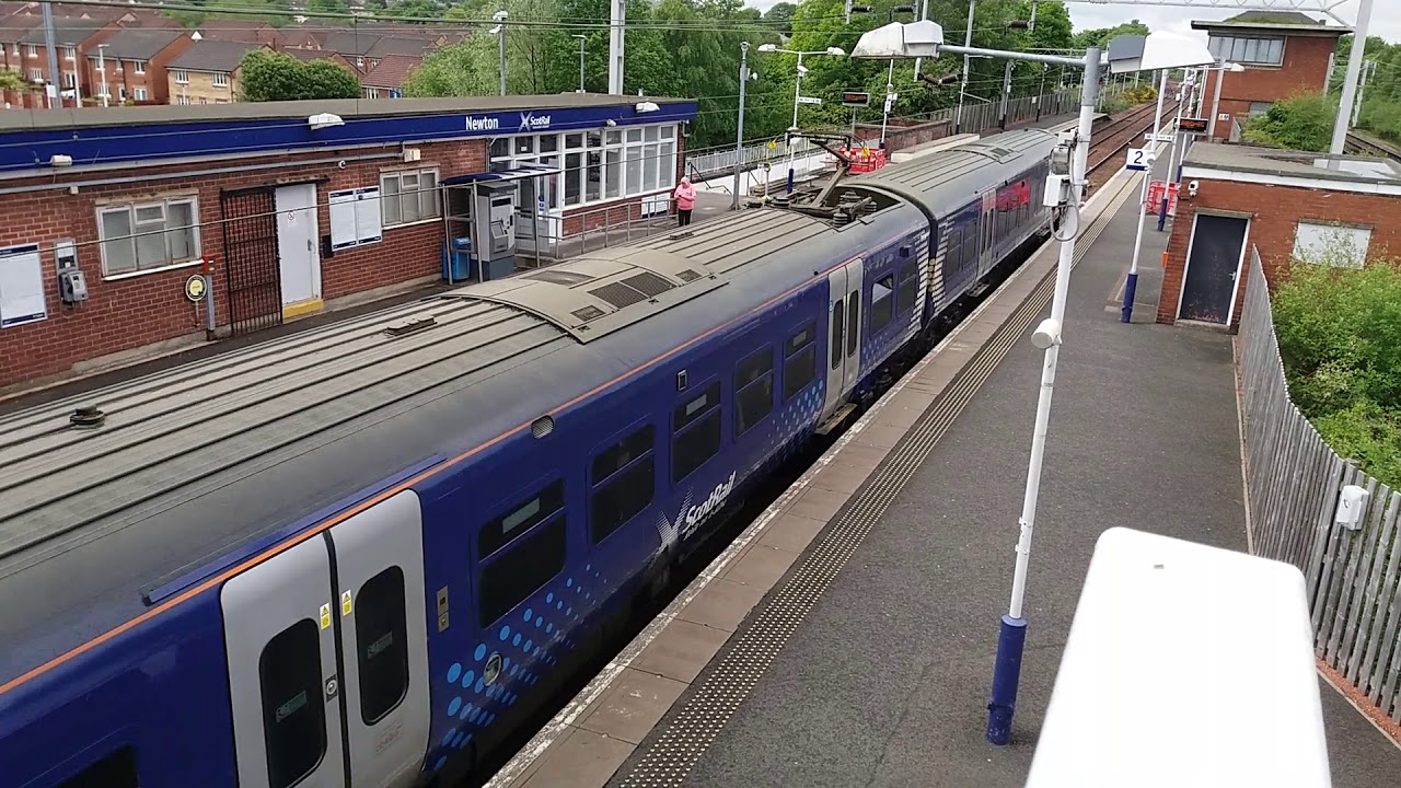 ScotRail Class 334 departing Newton Station Glasgow - YouTube