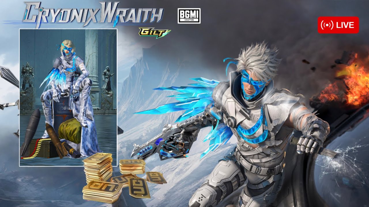 OMG! NEW ULTIMATE | Cryonix Wraith Set Vector Upgrade | RAO NOOB YT ...