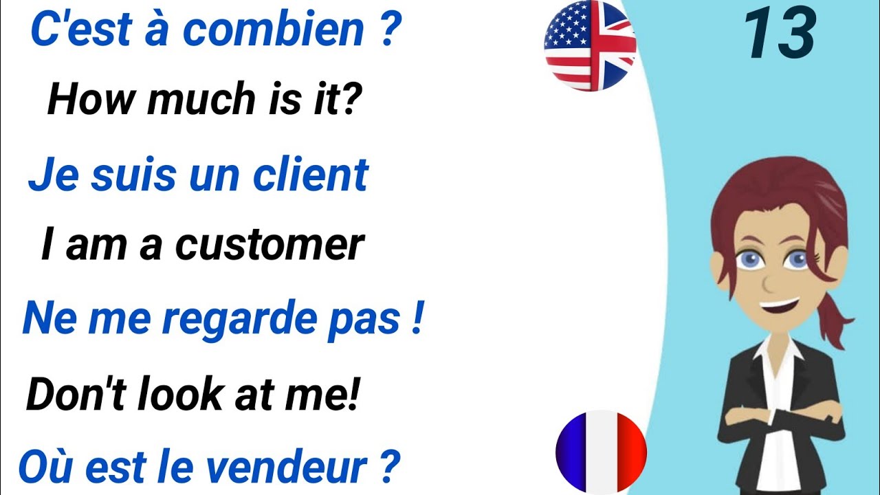 Simple Phrases for Easily French Learning | Phrases Simples pour ...