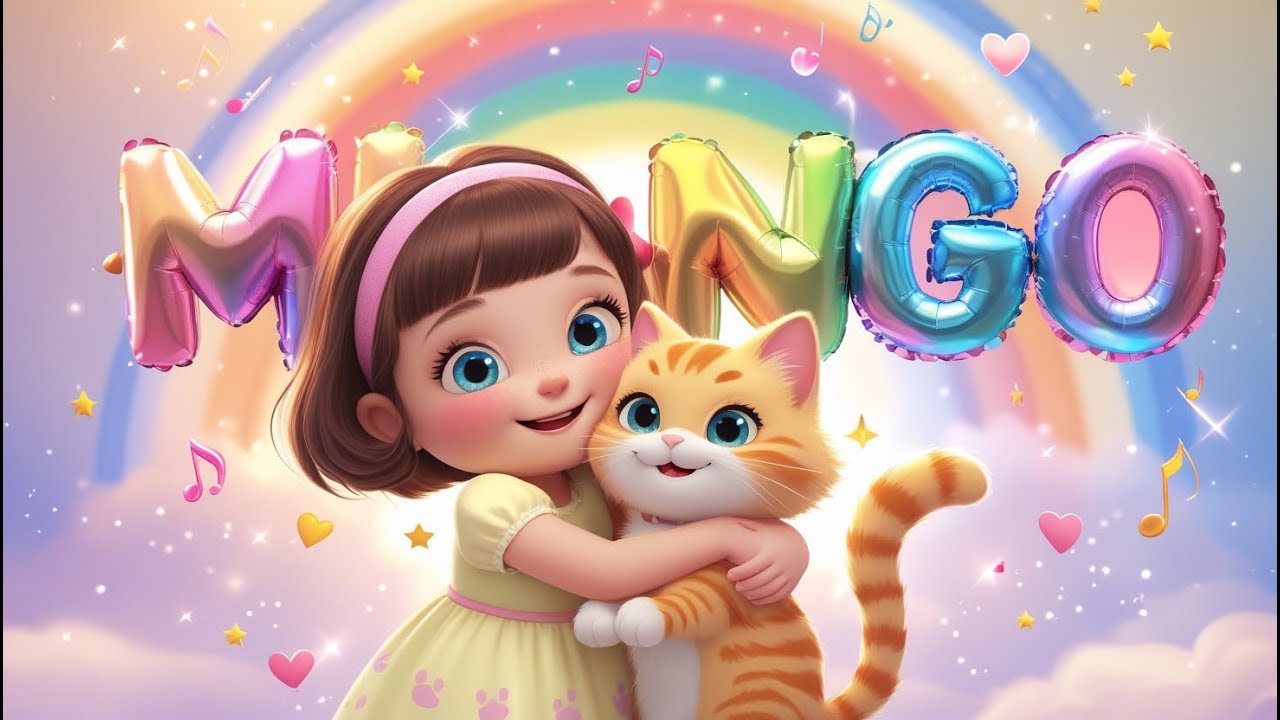 Story: Mingo Was Her Name-o 🐾 | Cute Cat & Girl Story for Kids ...