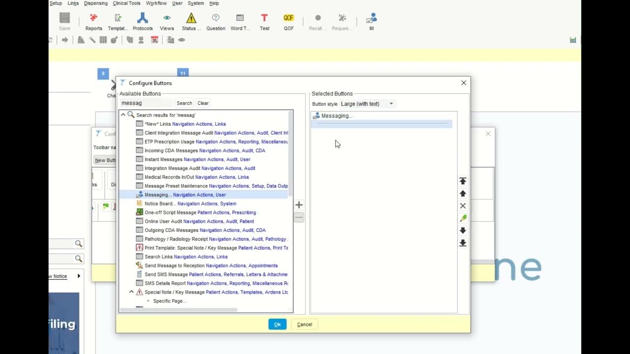 SystmOne Instructions: Toolbars - YouTube