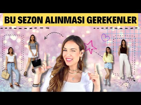 2024 BAHAR YAZ SEZONU İHTİYACINIZ OLAN HER ŞEY 🤯* Bu sezonun öne çıkan modelleri, kombin önerileri ✅