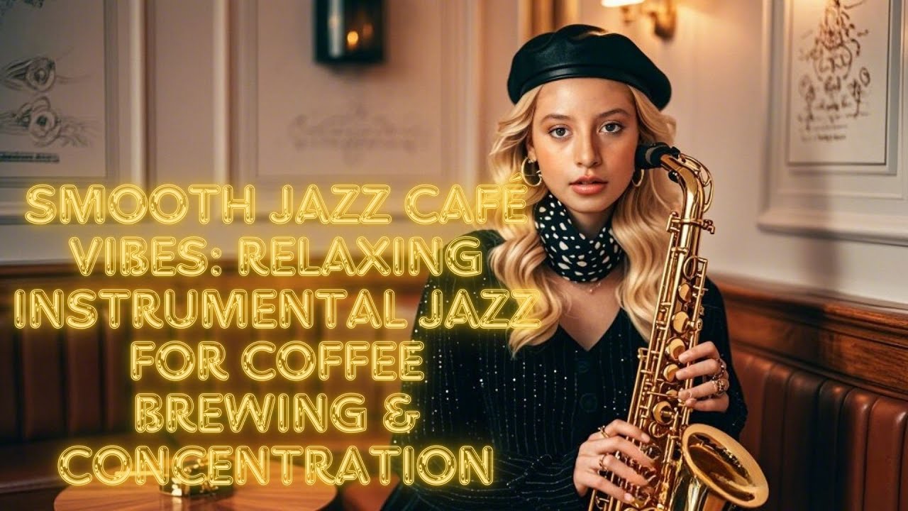 Smooth Jazz Café Vibes Relaxing Instrumental Jazz for Coffee Brewing ...