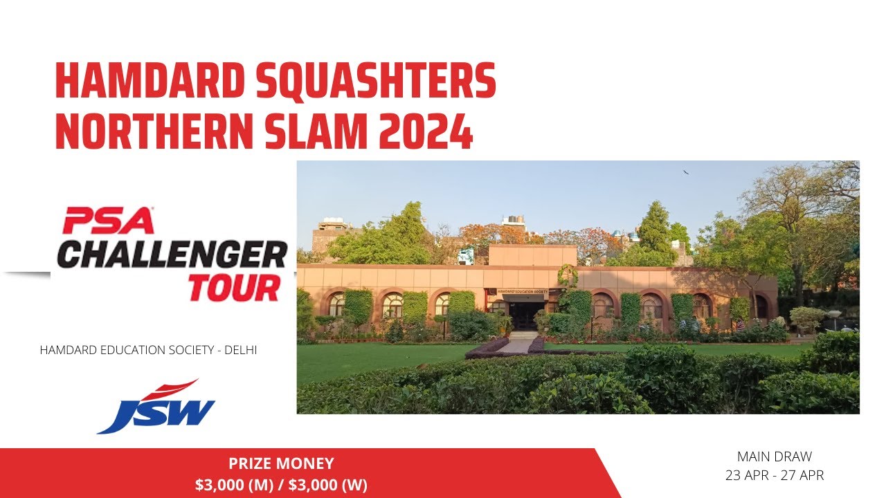 ️ Hamdard Squasher Northern Slam 2024- Prize Distribution Speech from ...