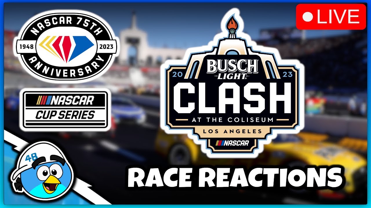 2023 NASCAR Cup Series Busch Light Clash At The Coliseum LIVE Race ...