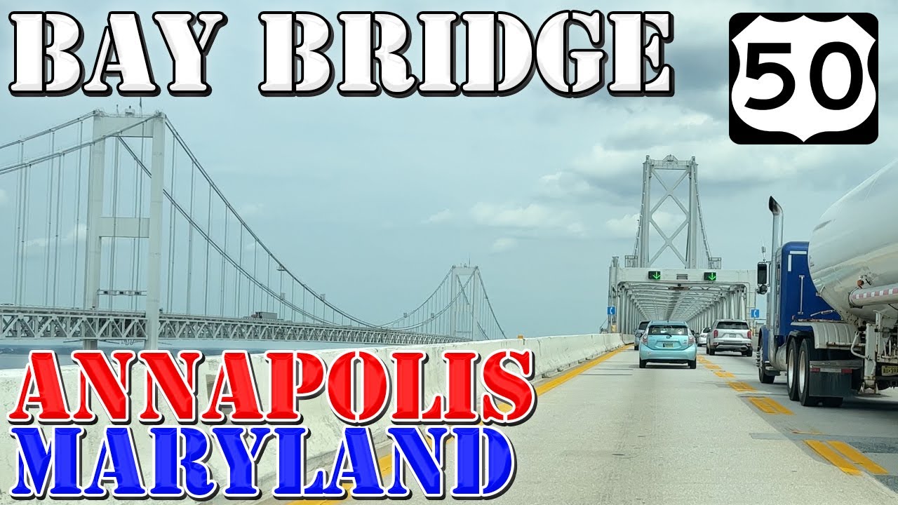 Chesapeake Bay Bridge - America's SCARIEST Bridge - Annapolis ...