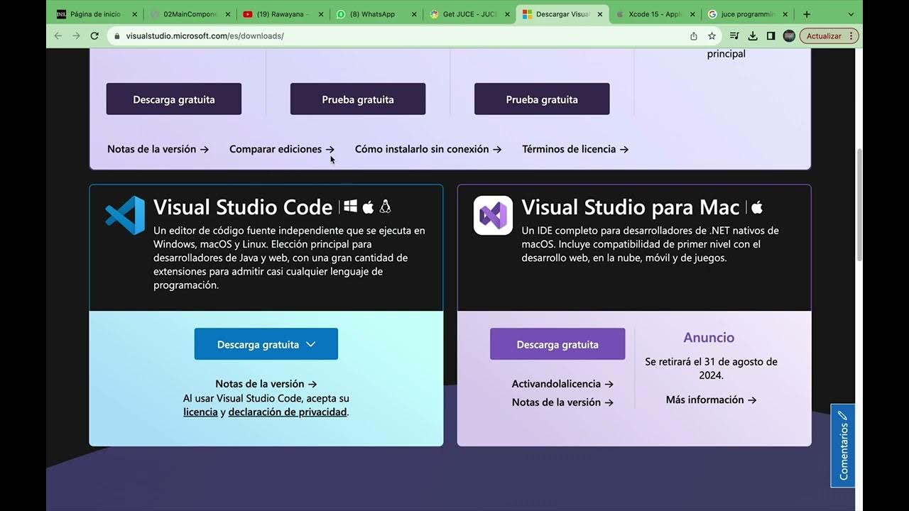 Cómo Instalar JUCE - YouTube