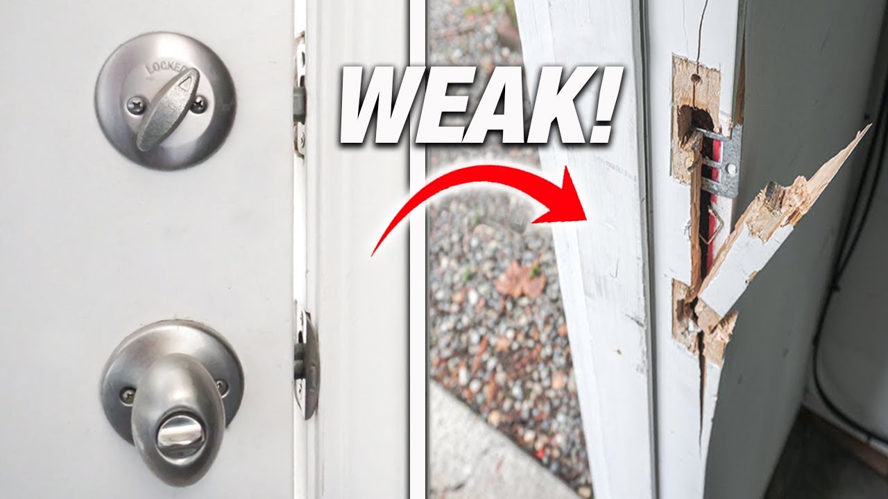 Why 90% Of Entry Doors FAIL! STOP Break-Ins NOW With These EASY Install ...