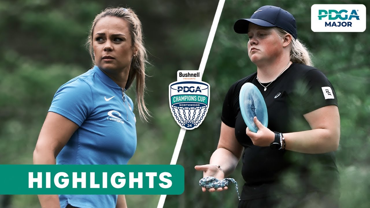 Round 3 Highlights, FPO | 2024 PDGA Champions Cup - YouTube