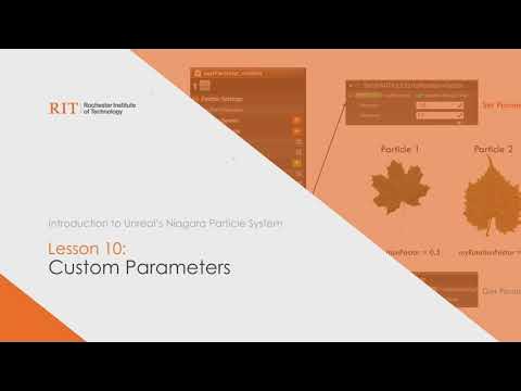 Lesson 10: Custom Parameters – Intro to Unreal’s Niagara Particle System - YouTube