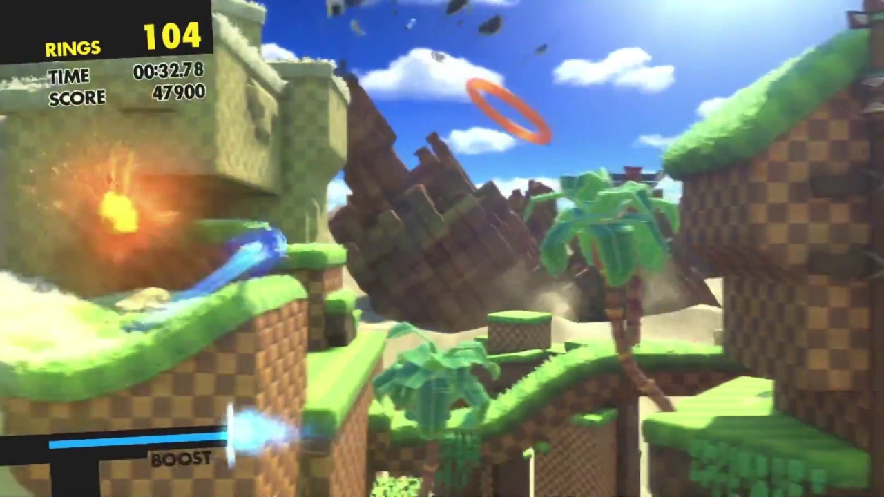 SONIC FORCES | STAGE 1 (S RANK) | SONIC [60 FPS MOTION BLUR] - YouTube