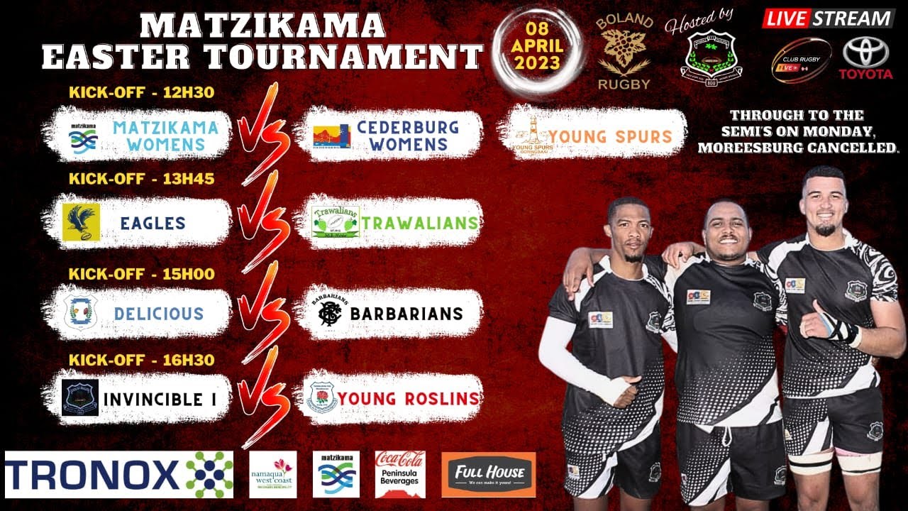 Matzikama Easter Tournament - YouTube