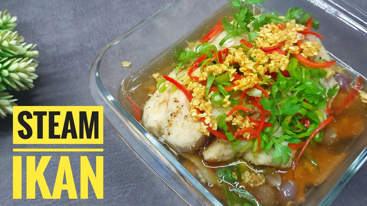 🔴 Resep Mudah Steam Ikan Kakap Putih Super Lezat Bikin Auto Nambah ...