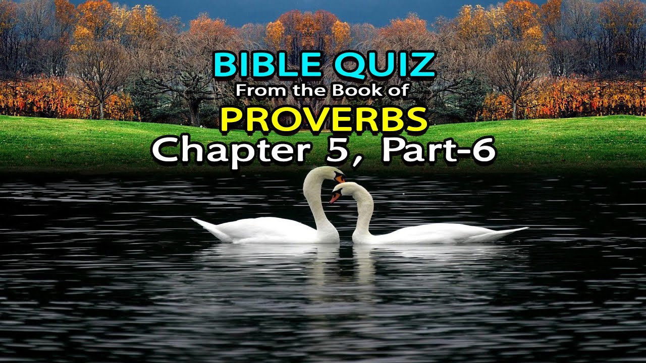 Proverbs Chapter 5 Part 6 - YouTube
