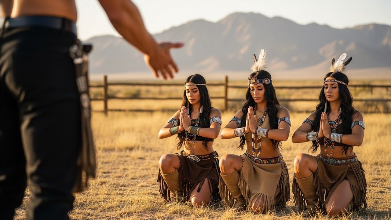 He Lived in Silence… Until 3 Beautiful Apache Women Walked Into His ...