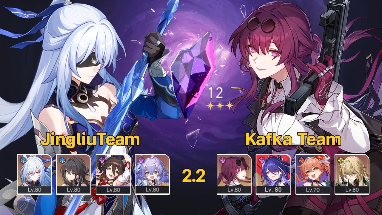 Jingliu Team & Kafka Team | 2.2 New Memory of Chaos 12 | 3 Stars ...