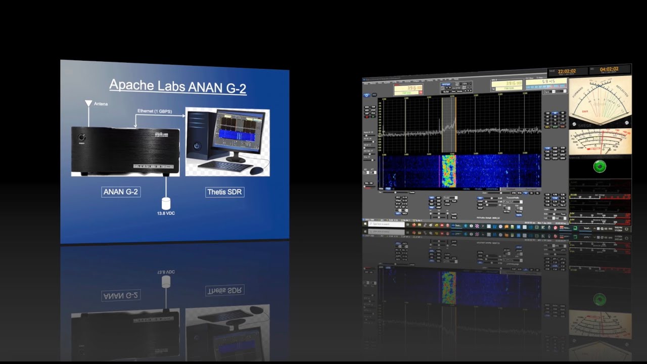 El ANAN G-2 de Apache Labs y el aplicativo Thetis - YouTube