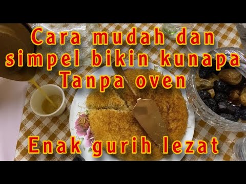 Bikin kunapa tanpa oven mudah dan fraktis - YouTube