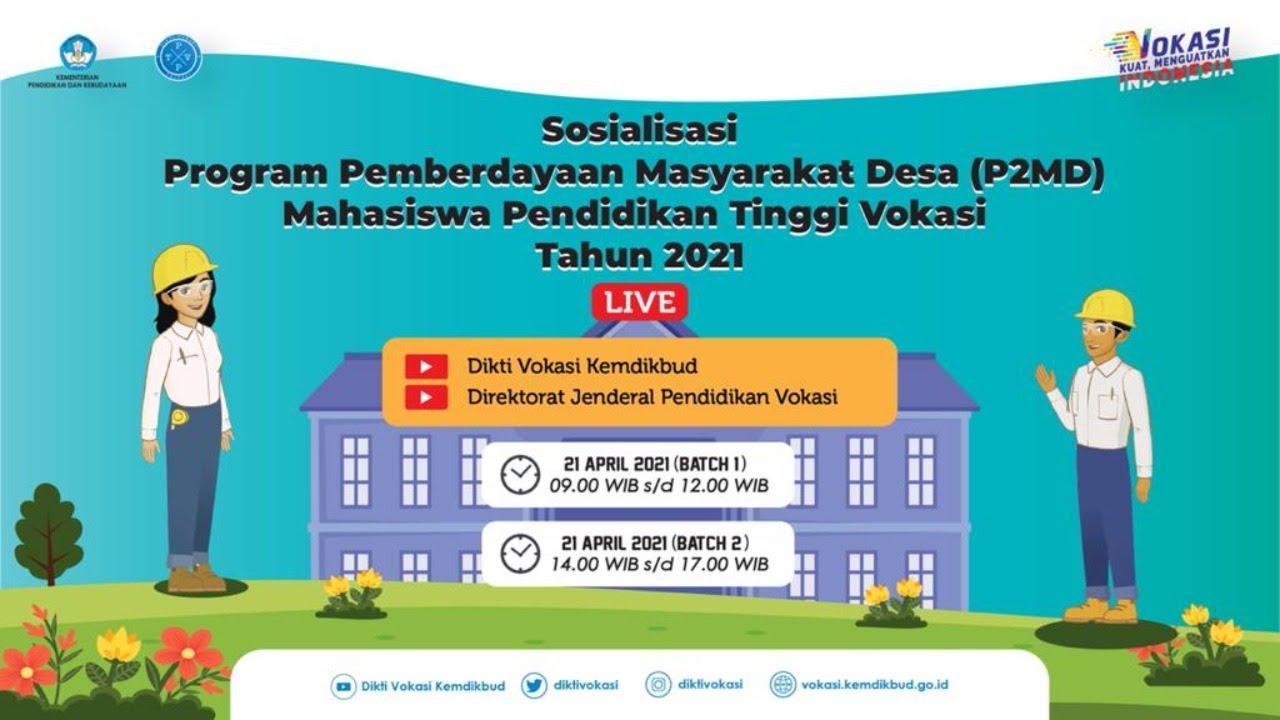 Sosialisasi Program Pemberdayaan Masyarakat Desa (P2MD) Mahasiswa DIKTI ...
