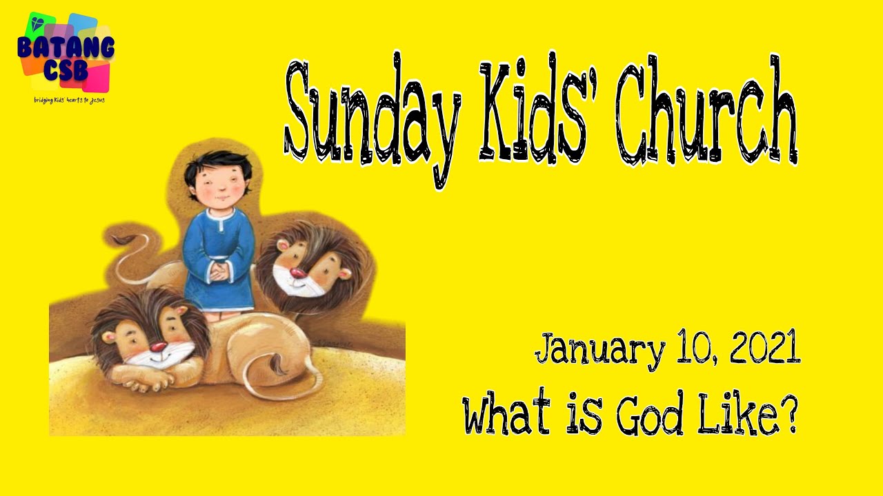 011021 Sunday Kids Church - YouTube