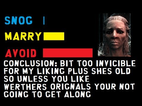 Snog, Marry, Avoid? Skyrim Edition - Viola Giordano - YouTube