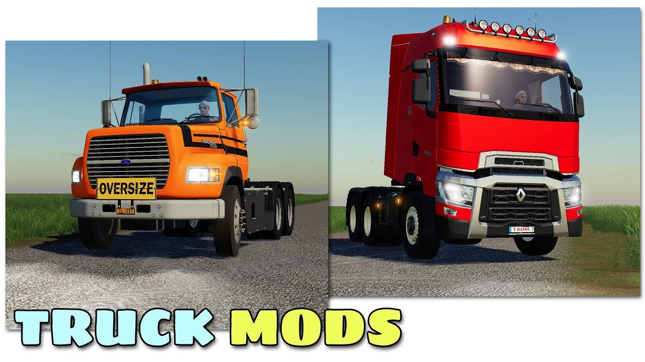 FS19 | Truck Mods (2019-11-24/1) - review - YouTube