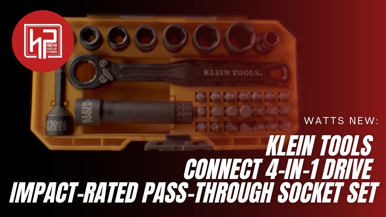 Watts New: Klein Tools Connect 4-in-1 Drive Impact-Rated Pass-Through ...