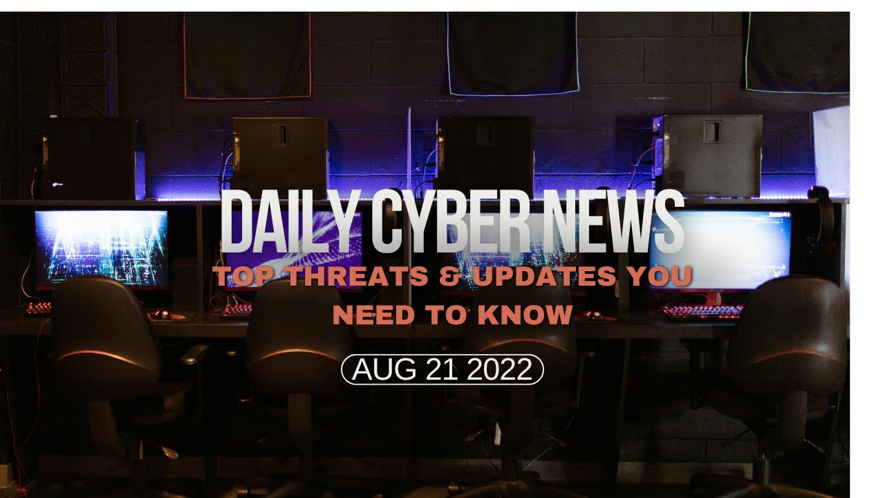 Daily Cyber News Top Headlines & Critical Updates You Need Today! - YouTube