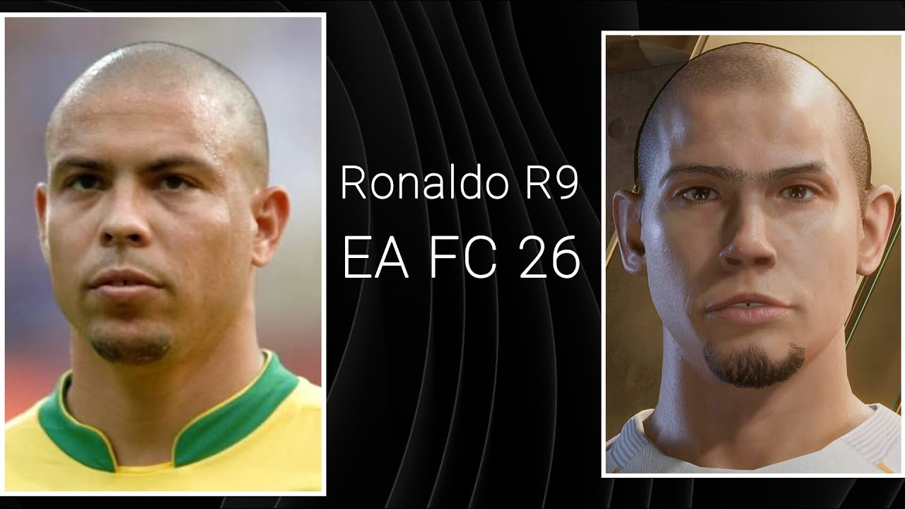 EA FC 26 - How To Create Ronaldo Nazário R9 | Pro Clubs | Face Creation ...