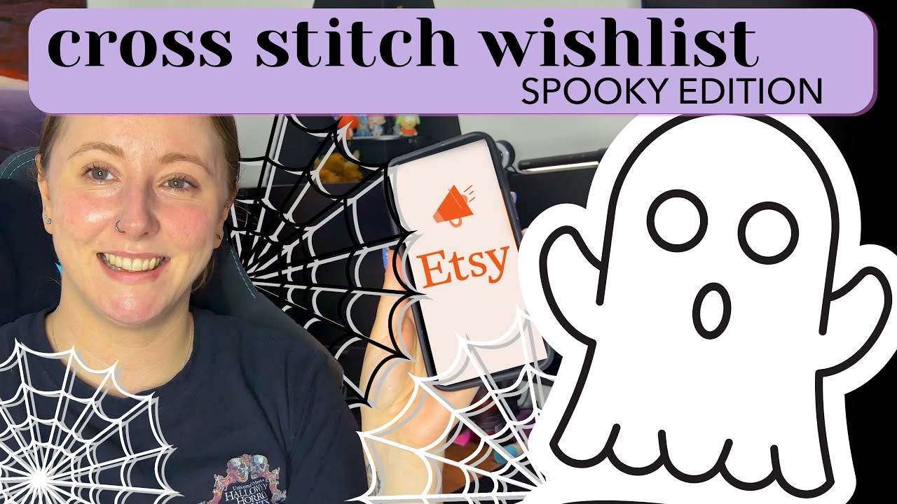 Cross Stitch Wishlist: Spooky Edition 🎃 - YouTube