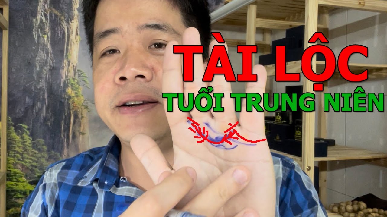 Xem Chỉ Tay Vận Tài Lộc Tuổi Trung Niên Dựa Vào Vòng Kim Tinh - YouTube