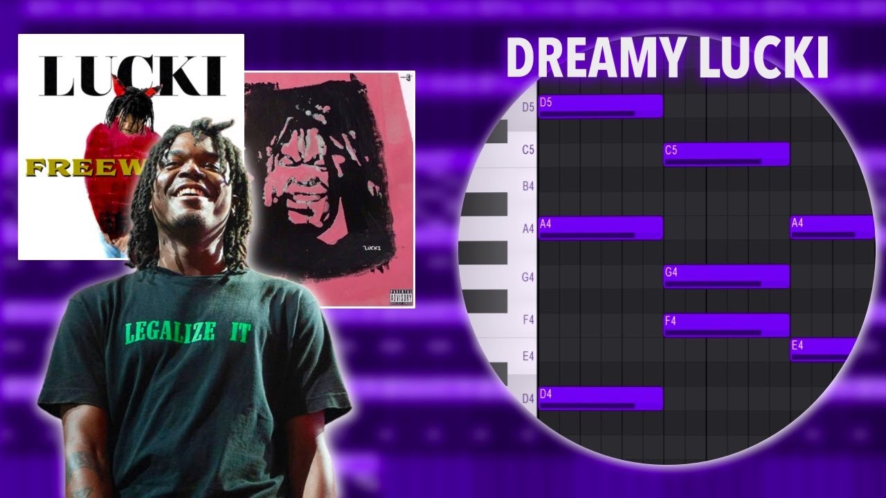 HOW TO MAKE MELLOW BEATS FOR LUCKI | FL Studio Tutorial - YouTube