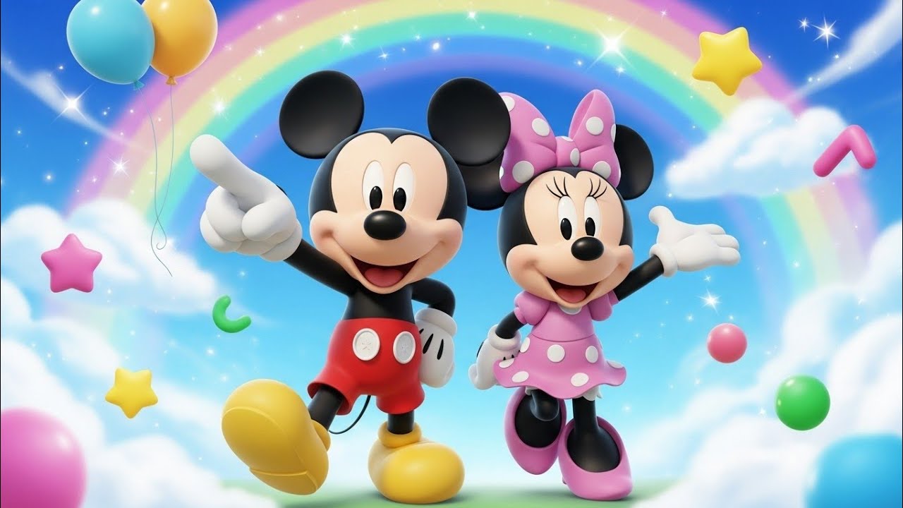 Mickey & Minnie Fun Adventure | Colorful Cartoon Journey for Kids - YouTube