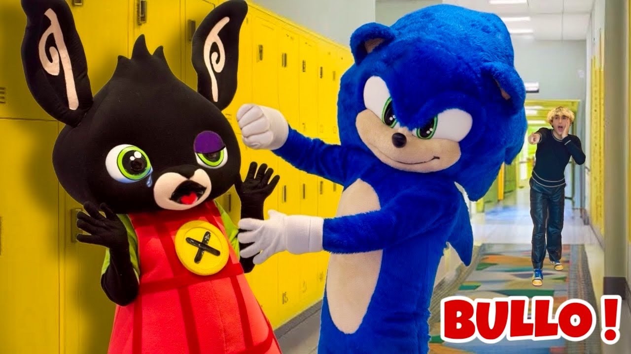 SONIC DIVENTA UN BULLO E BULLIZZA BING! L’HA PICCHIATO? 😱 - YouTube