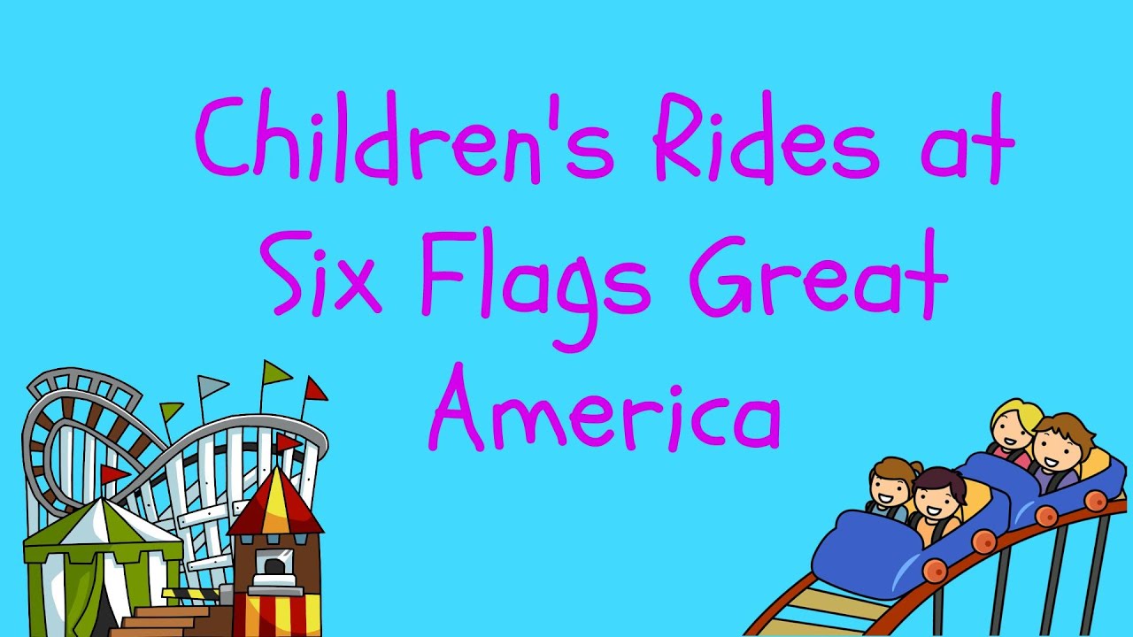 Kids Rides at Six Flags Great America | Vlog 08-19-15 - YouTube