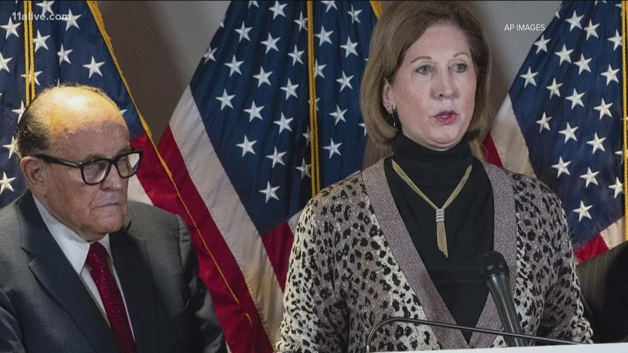 Federal judge dismisses Sidney Powell 'Kraken' lawsuit in Georgia - YouTube
