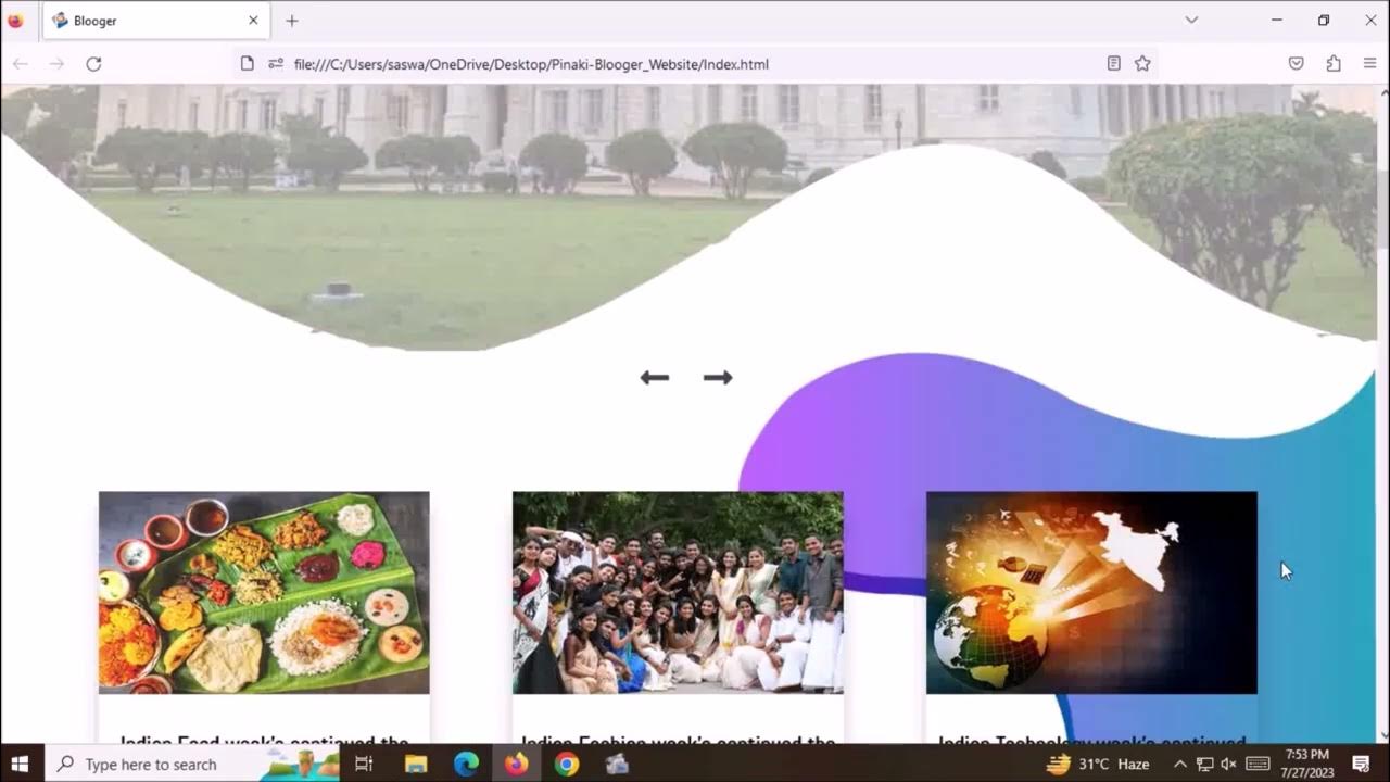 CODSOFTJUNE-Intern-Pinaki-BLOGGING-PLATFORM-Level-3-Task-1 - YouTube