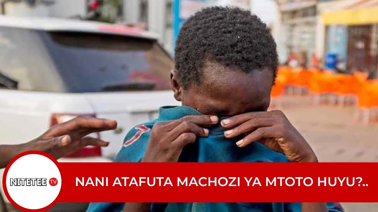 NANI ATAFUTA MACHOZI YA MTOTO HUYU??? ITAKUTOA MACHOZI STORY HII ...
