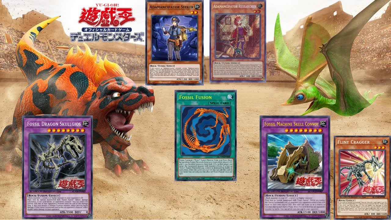 Yu-Gi-Oh! Fossil deck December 2020! (NEW SUPPORT!) - YouTube