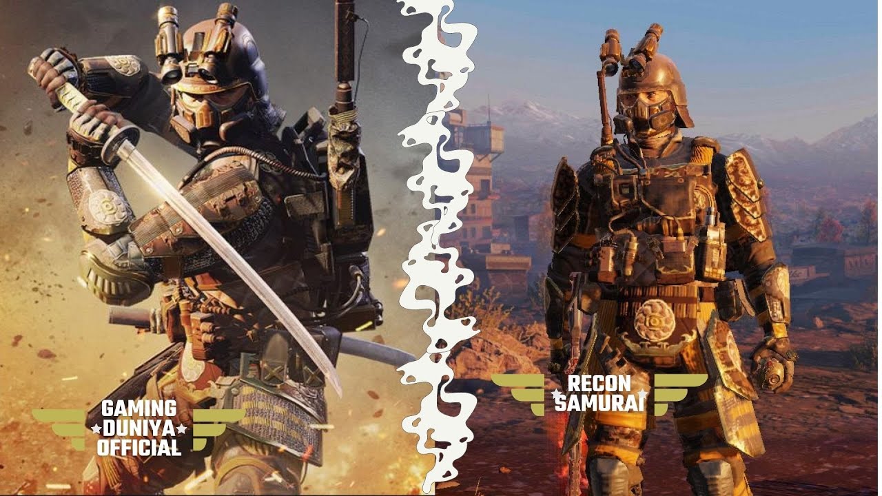 New Character Recon Samurai | using Poltergeist | 12 Kills | Call Of ...