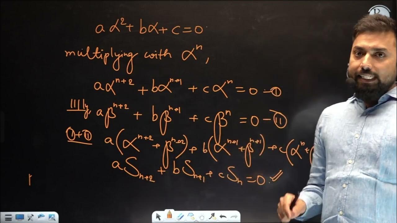 Newton's Identity in Quadratic Equations - YouTube