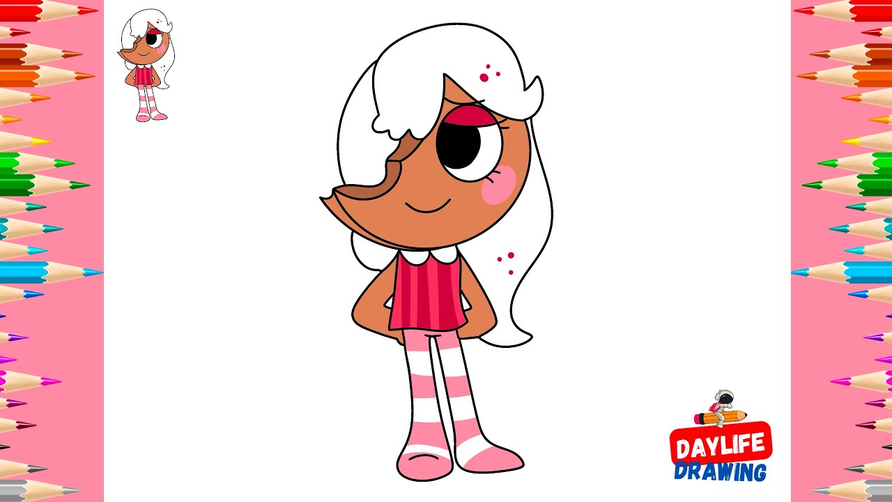 How to Draw Ginger | Easy Dandy's World Art Tutorial - YouTube