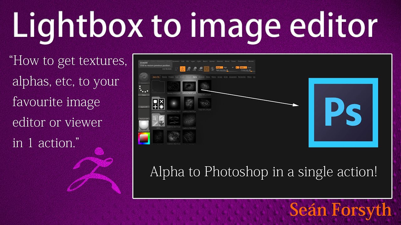 From Lightbox to image editor in one action - handy tip! - YouTube