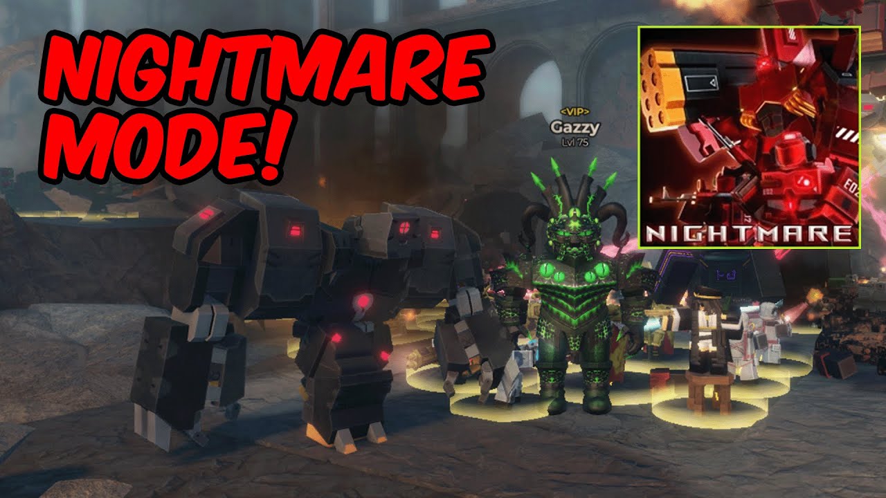 I TRIED NIGHTMARE MODE... | TDX - YouTube